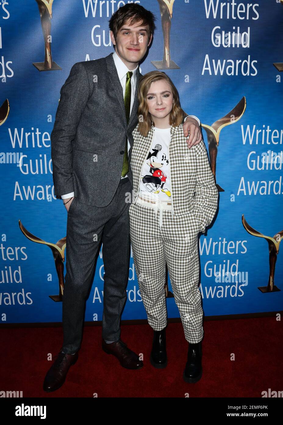 BEVERLY HILLS, LOS ANGELES, CA, USA - FEBRUARY 17: Actor Bo Burnham and ...