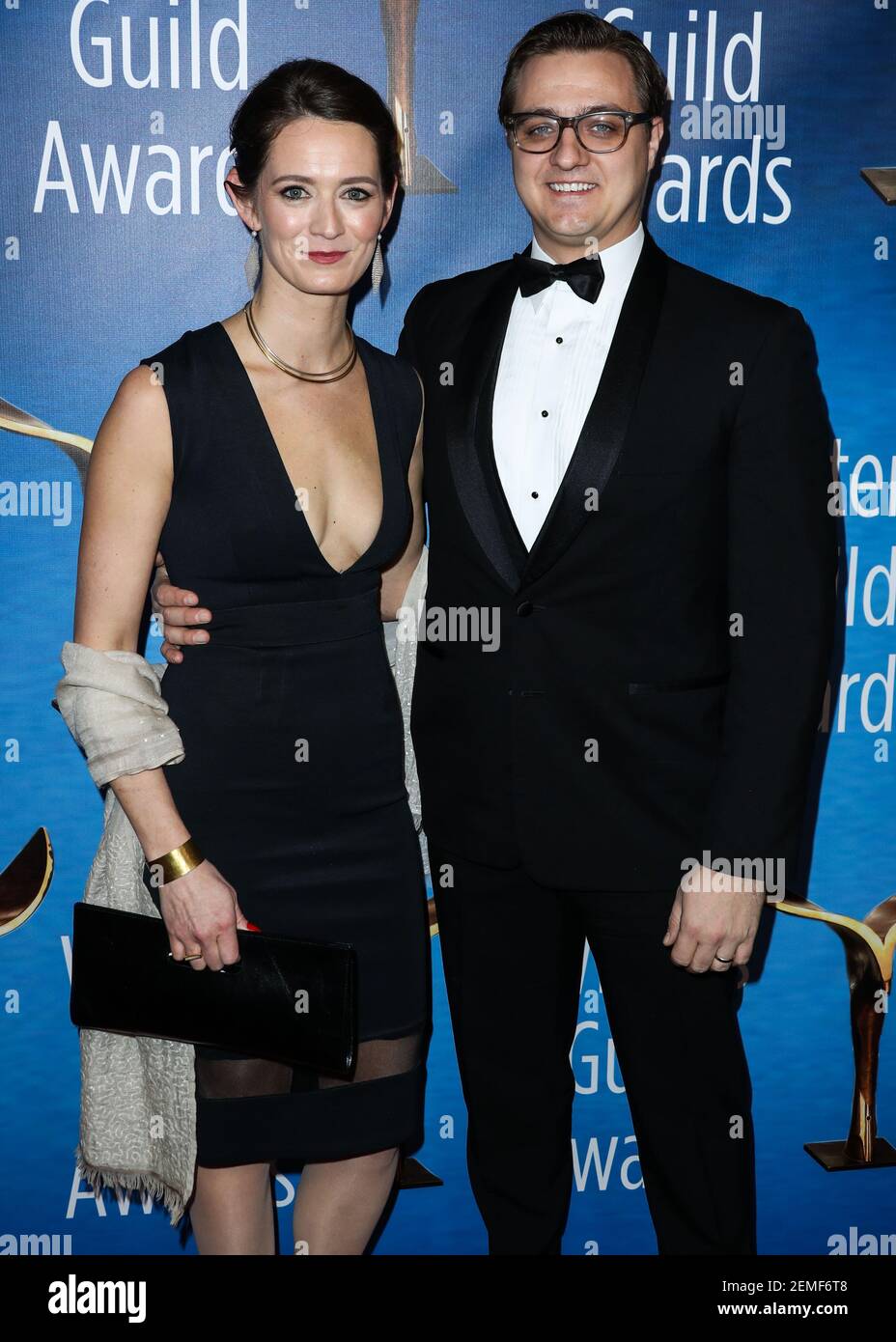 BEVERLY HILLS, LOS ANGELES, CA, USA - FEBRUARY 17: Kate A. Shaw and ...