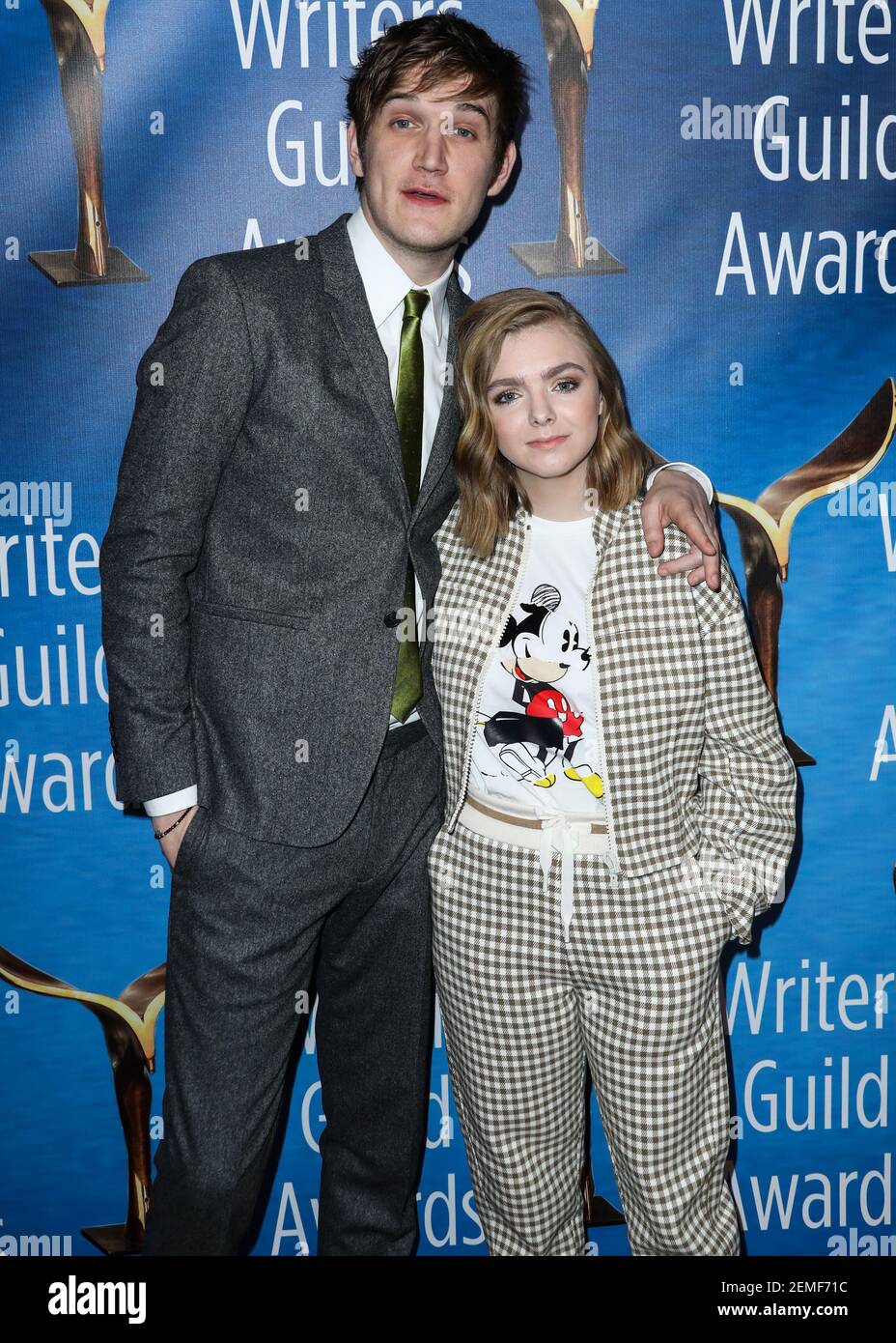 BEVERLY HILLS, LOS ANGELES, CA, USA - FEBRUARY 17: Actor Bo Burnham and ...