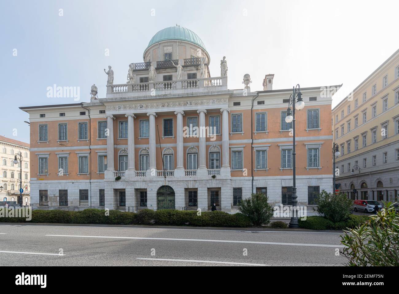 Trieste building facade exterior hi-res stock photography and images ...