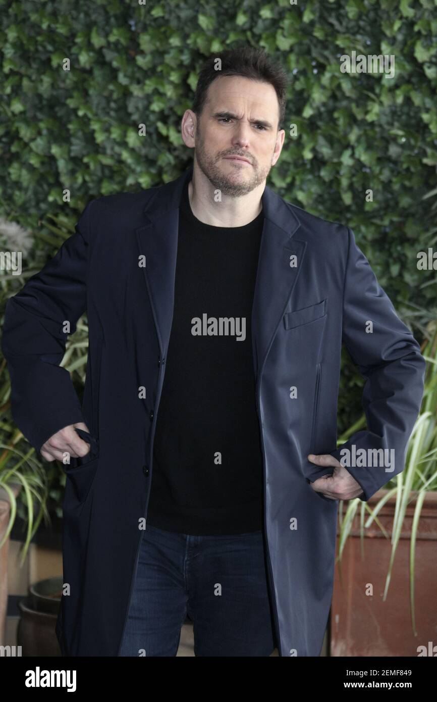 Matt Dillon Rome February 18th 2019. Actor Matt Dillon poses for ...