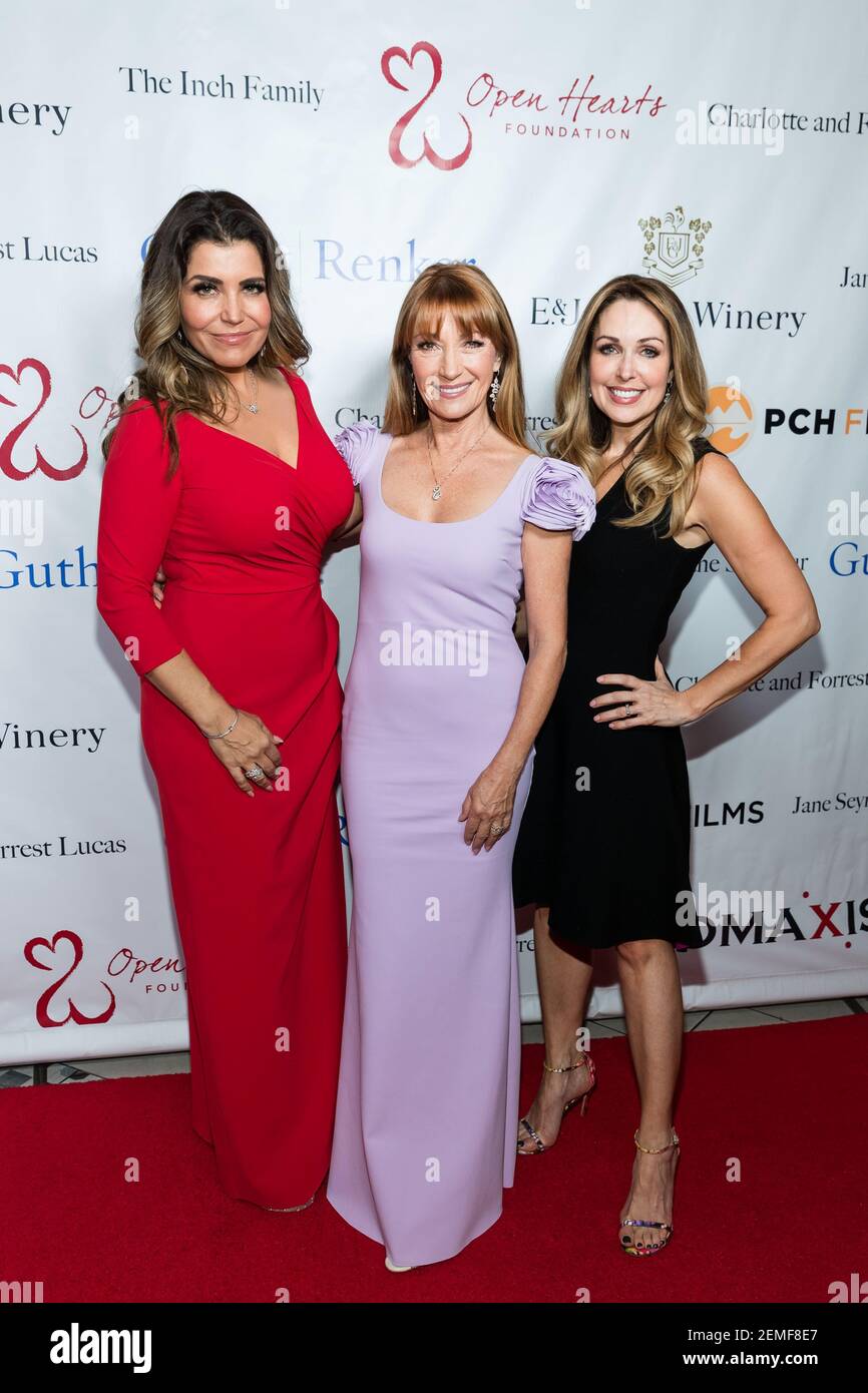 Mindy Stearns, Jane Seymour and Christi Paul attend Open Hearts ...