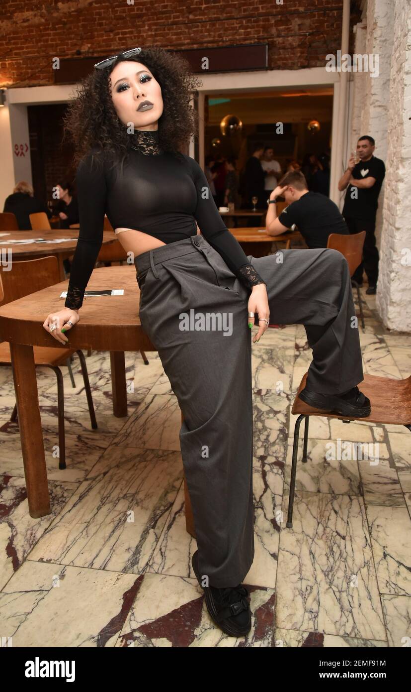 The 6th anniversary of the Gogol-Center Theater. Chinese actress and ...