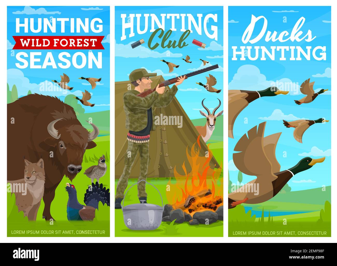 Open ducks Stock Vector Images - Alamy