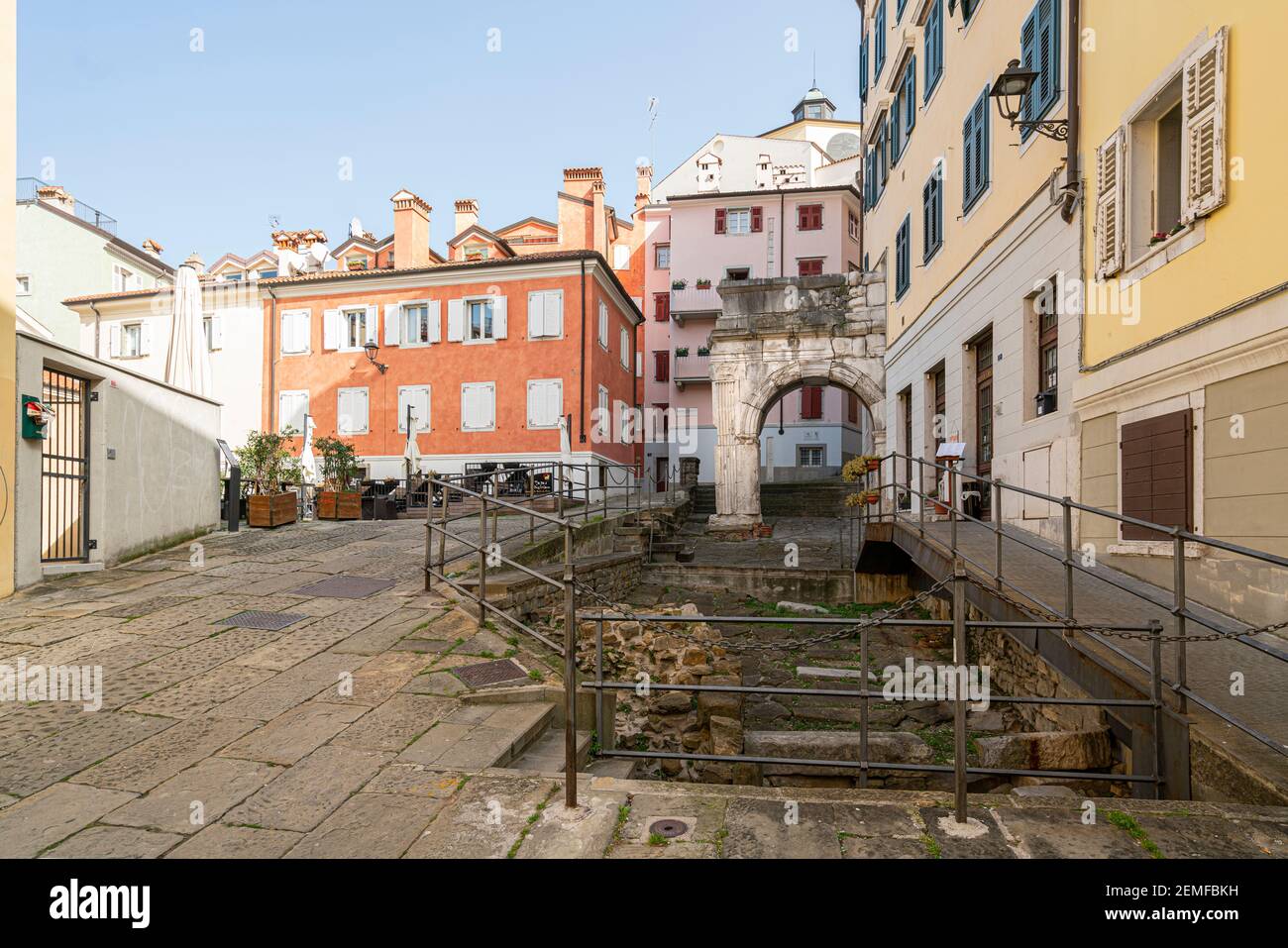 Vintage trieste city hi-res stock photography and images - Alamy
