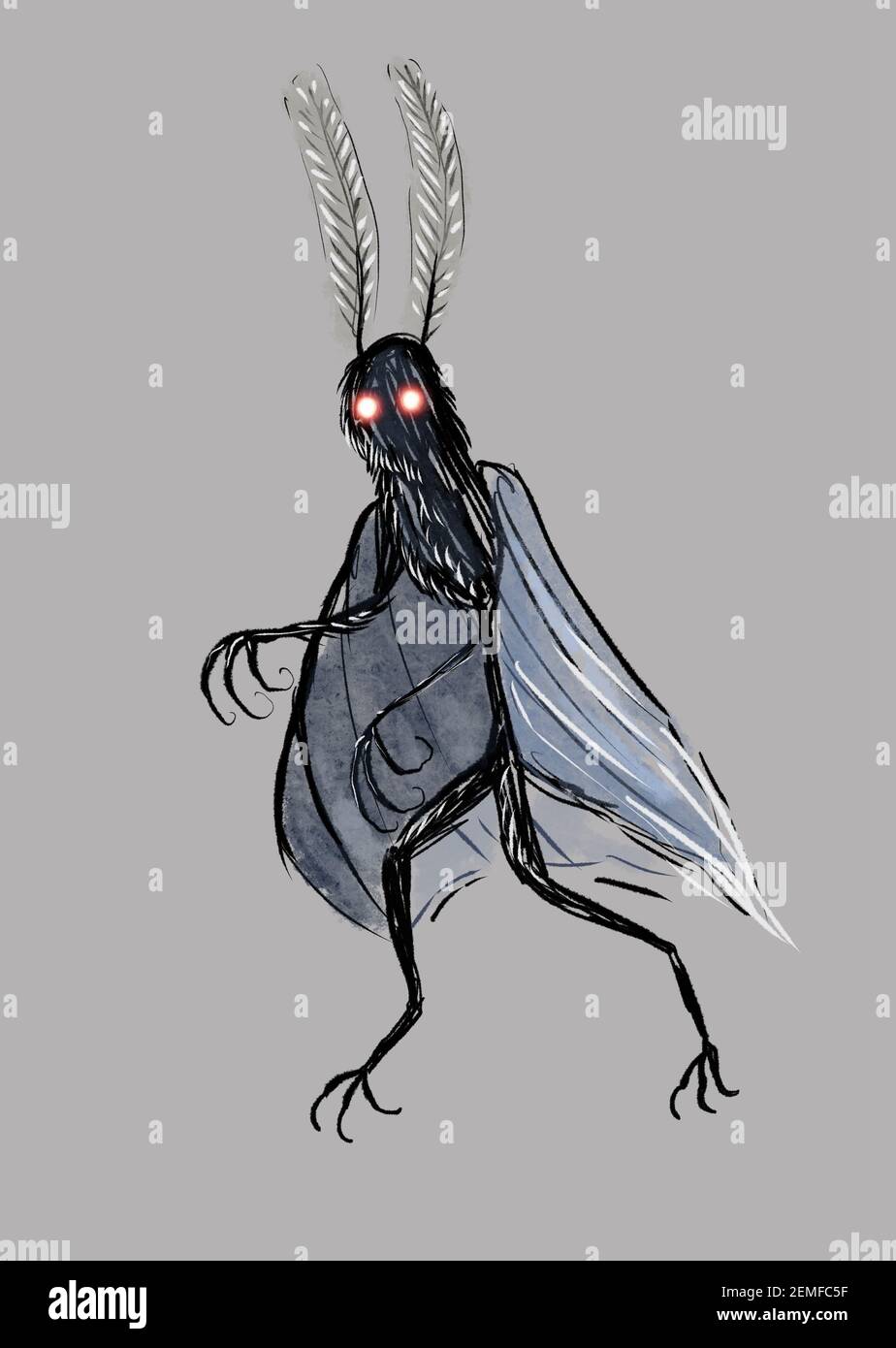Legend of mothman hi-res stock photography and images - Alamy