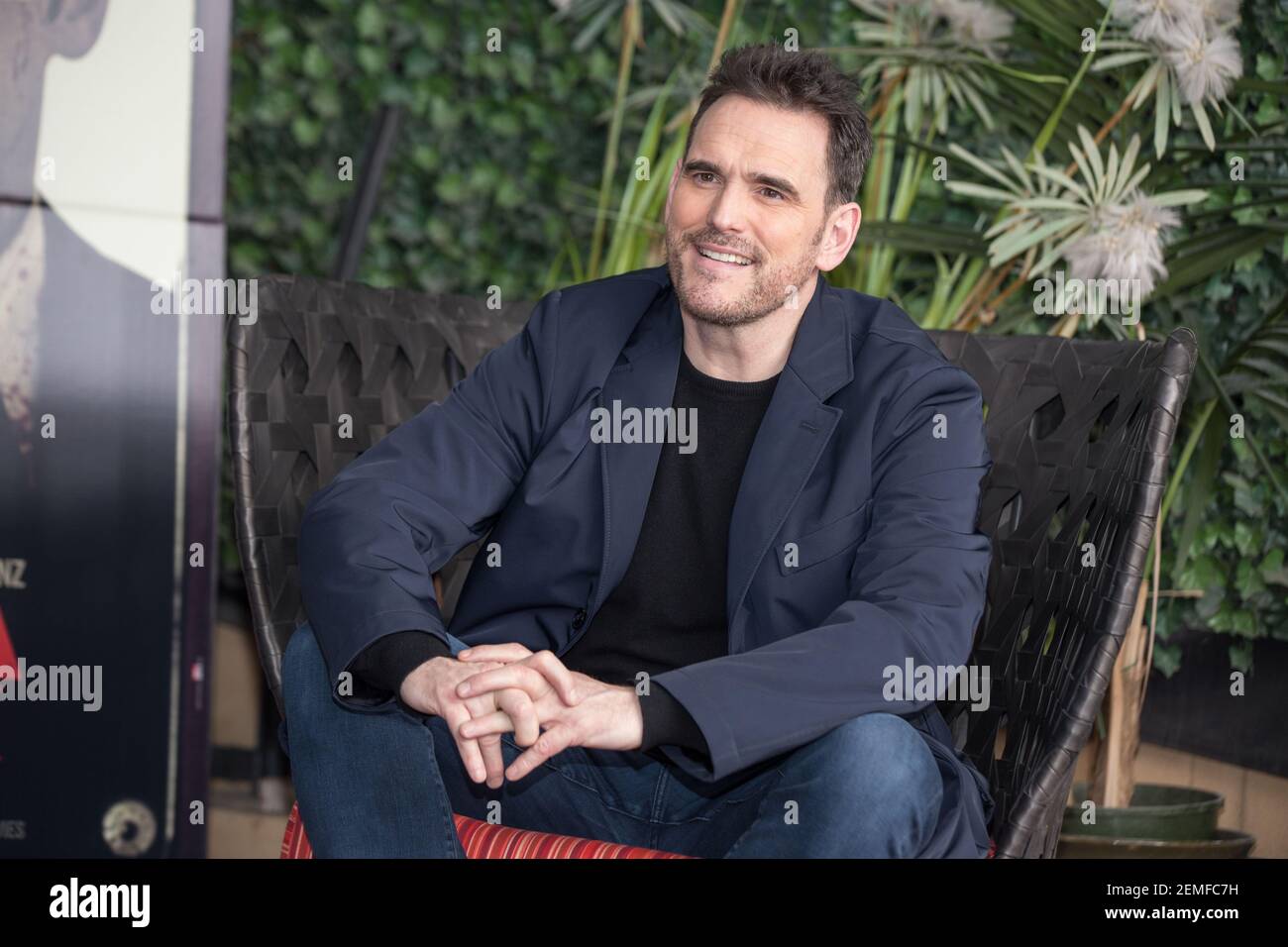 Photocall with the American actor Matt Dillon in Rome to present the ...