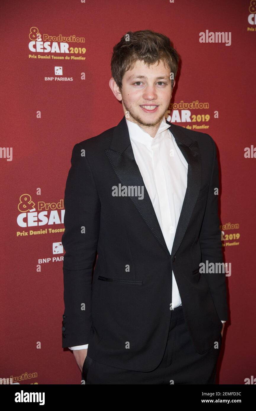 Anthony Bajon attends the Producer's Dinner Cesar 2019 held at Four ...