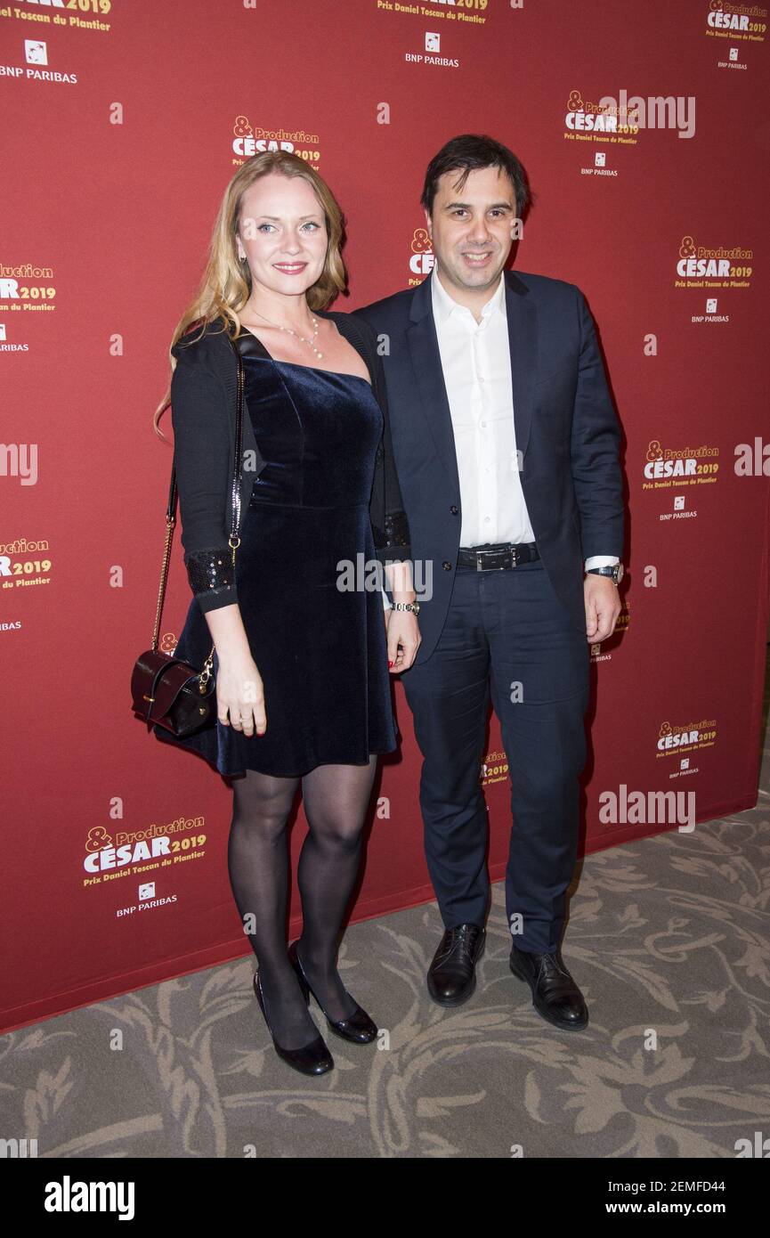 Elena Cosson and her husband Alex Cosson attends the Producer's Dinner ...