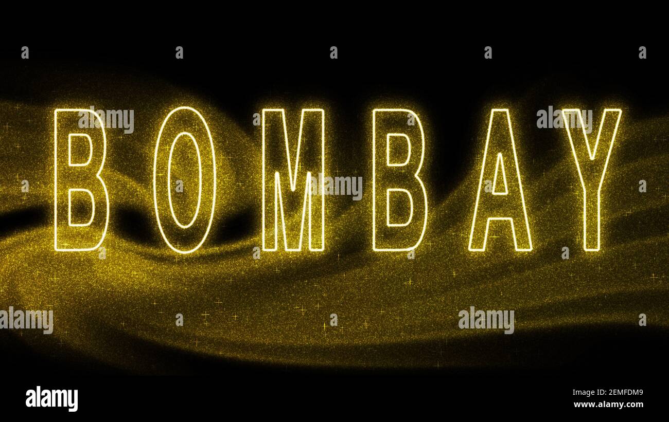 Bombay letter hi-res stock photography and images - Alamy