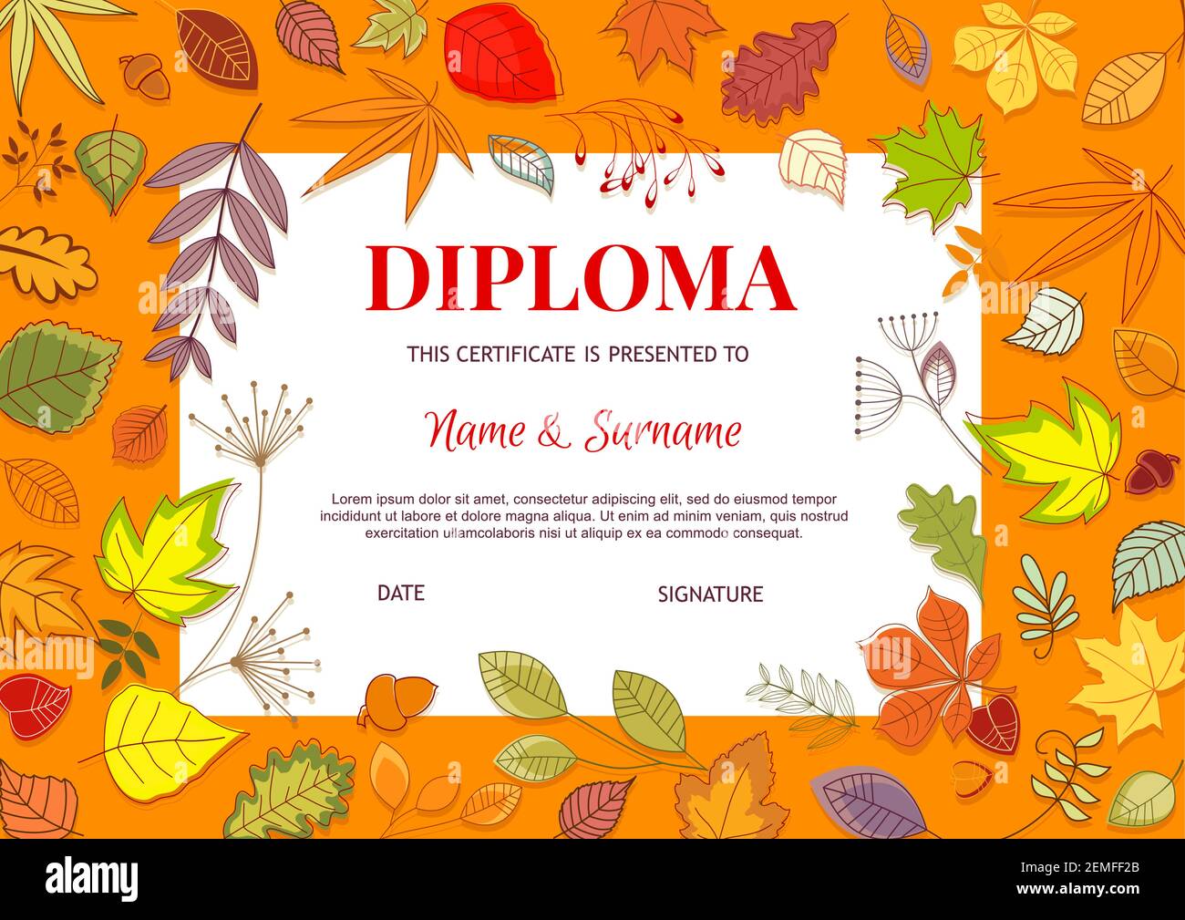 Borders For Kids Certificates