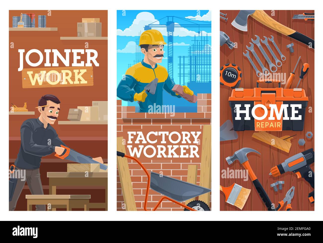 Vertical laying bricklaying bricklayer Stock Vector Images - Alamy