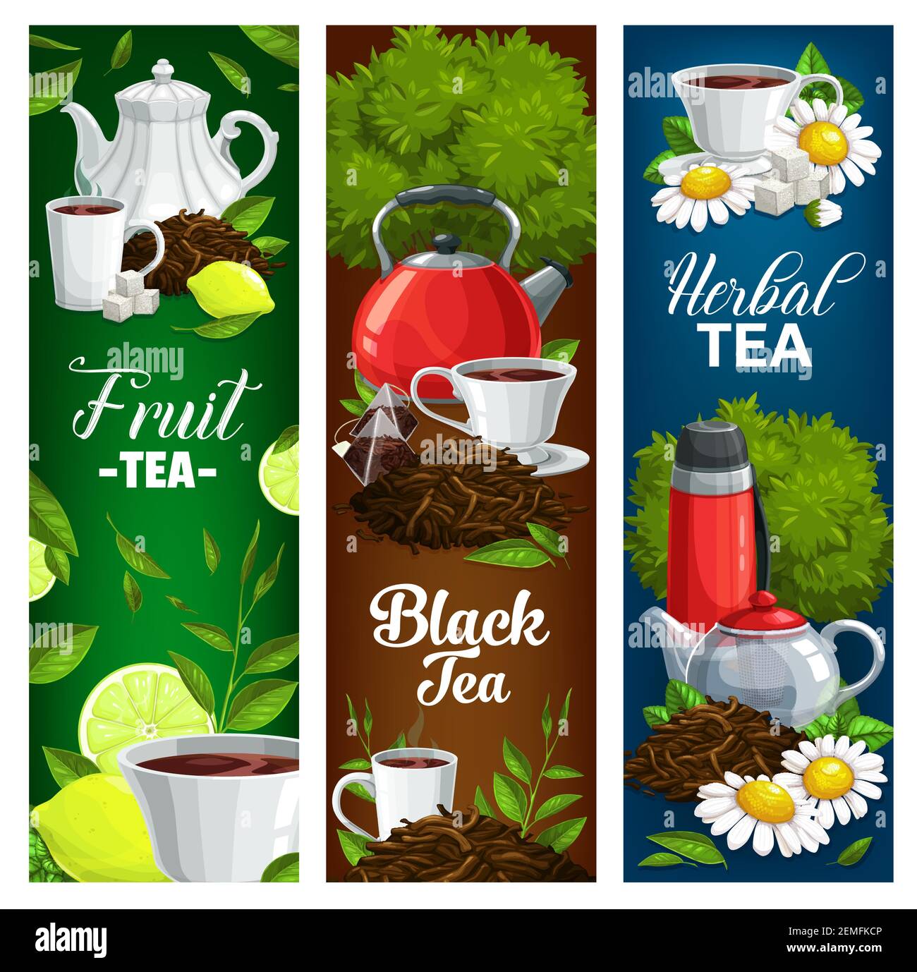 Traditional fruit tea in Stock Vector Images - Alamy