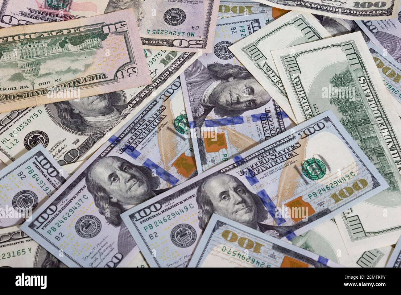 One hundred thousand dollar bill hi-res stock photography and images ...