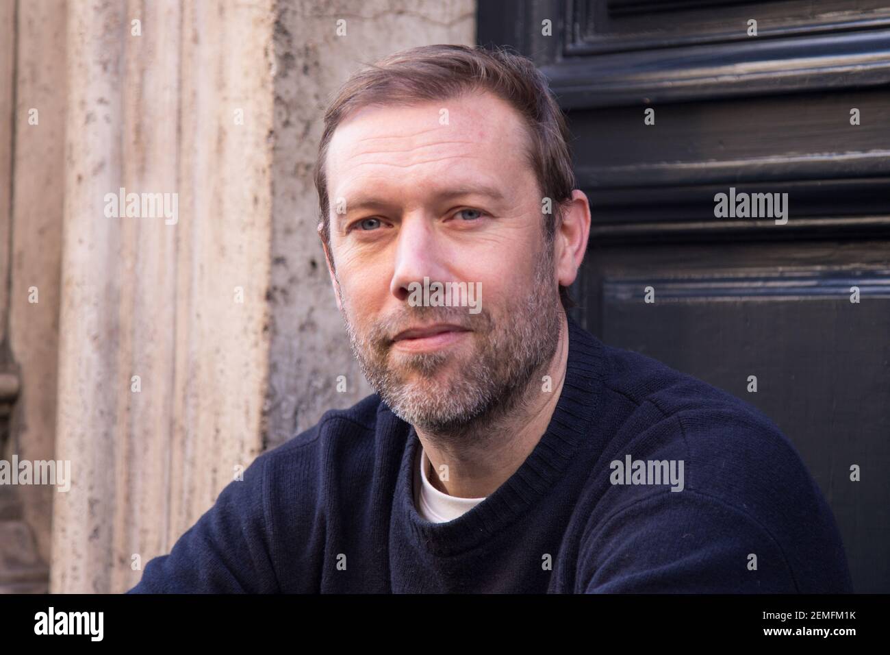 Jakob Cedergren during the photocall in Rome with the Danish actor ...