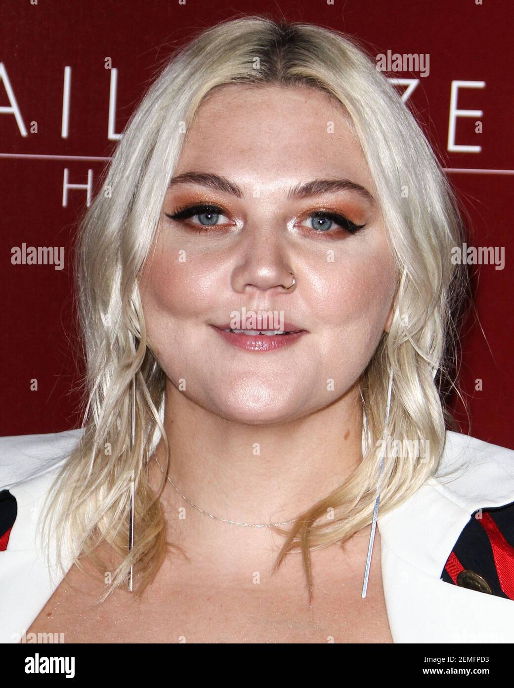 LOS ANGELES, CA, USA - FEBRUARY 20: Singer Elle King arrives at the VH1 ...