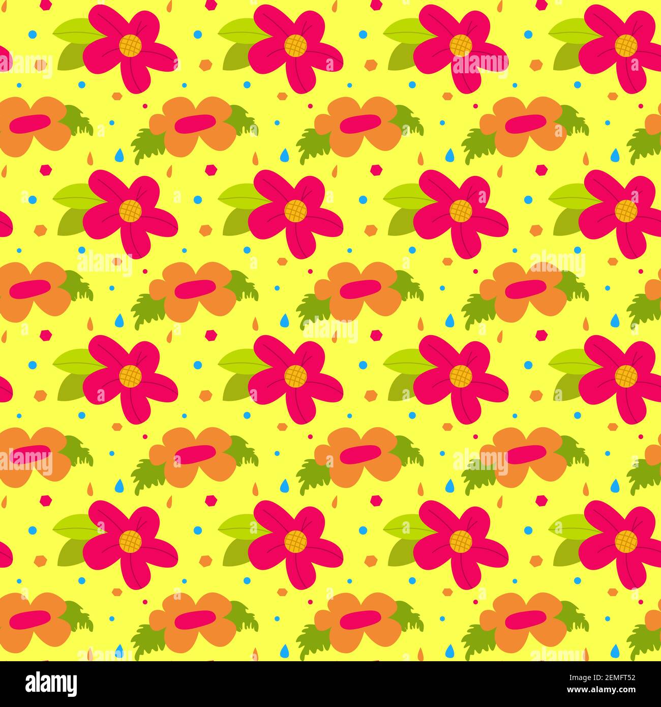 Flower flat icon simple Stock Vector Images - Alamy