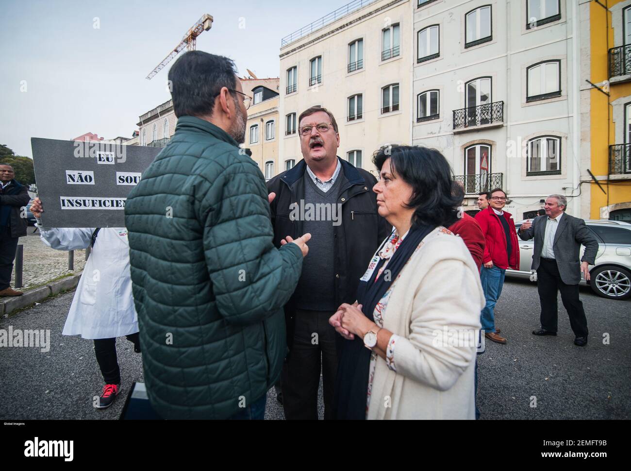 Lisbon, 02/20/2019 - New TSDT strike. Concentration followed by a ...