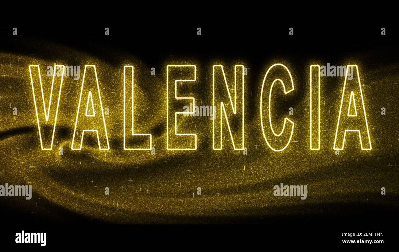 Valencia Gold glitter lettering, Valencia Tourism and travel, Creative ...