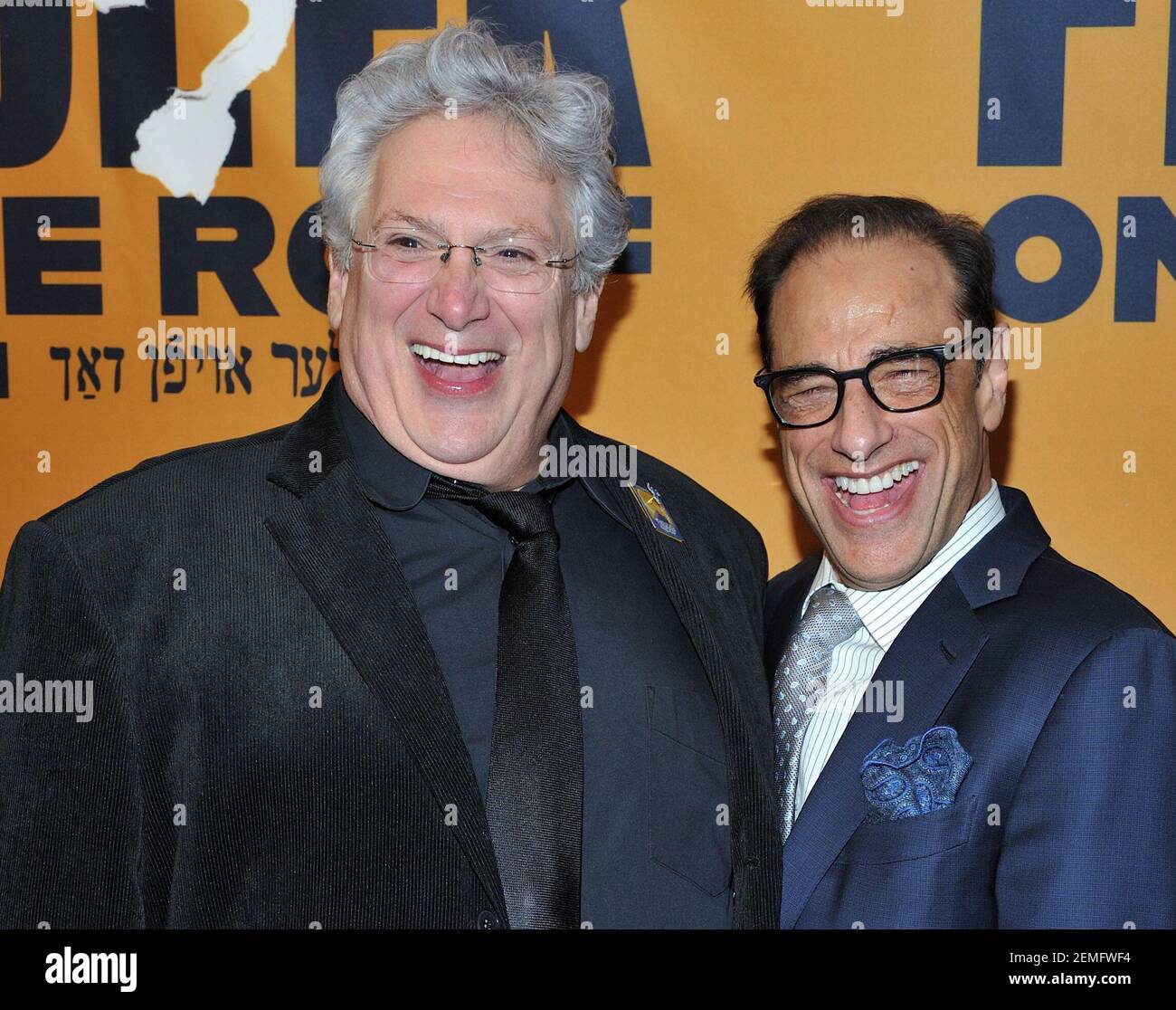L-R: Actor Harvey Fierstein and producer Hal Luftig attend the opening ...