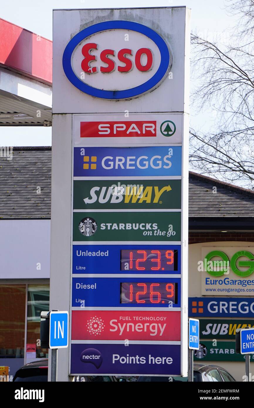 Petrol station logos hi-res stock photography and images - Alamy