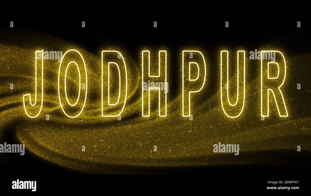 Jodhpur Gold glitter lettering, Jodhpur Tourism and travel, Creative ...