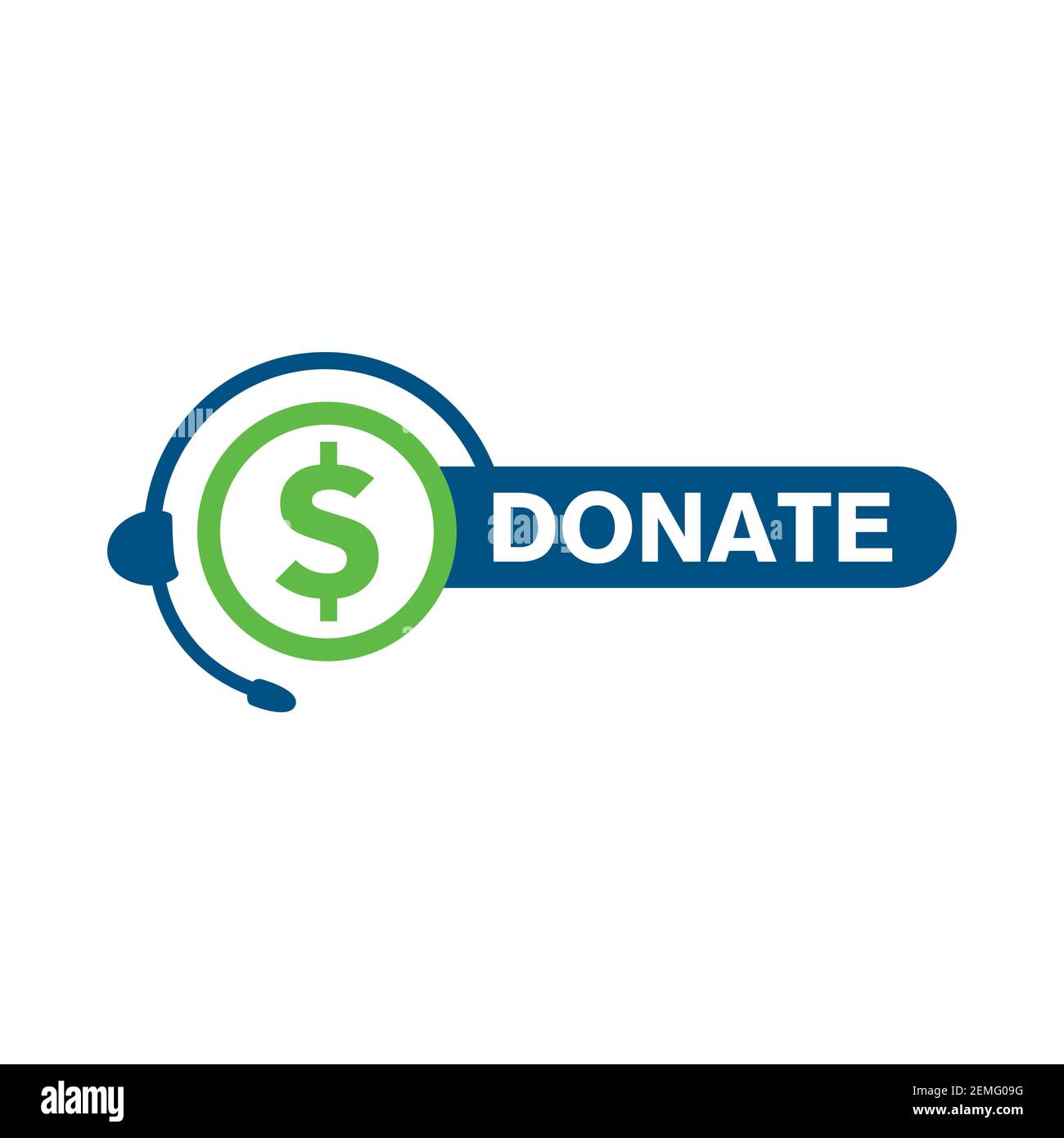 Vector logo of money donate, blood donation Stock Vector Image & Art ...