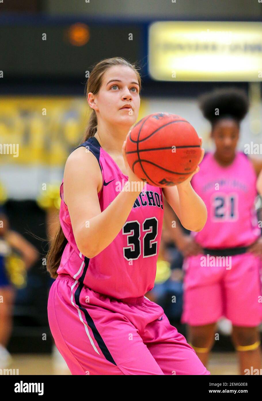 February 21, 2019: University of Central Oklahoma Guard Megan Hartness ...