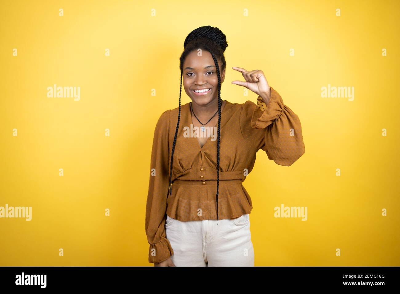 African american woman wearing casual clothes smiling and confident ...