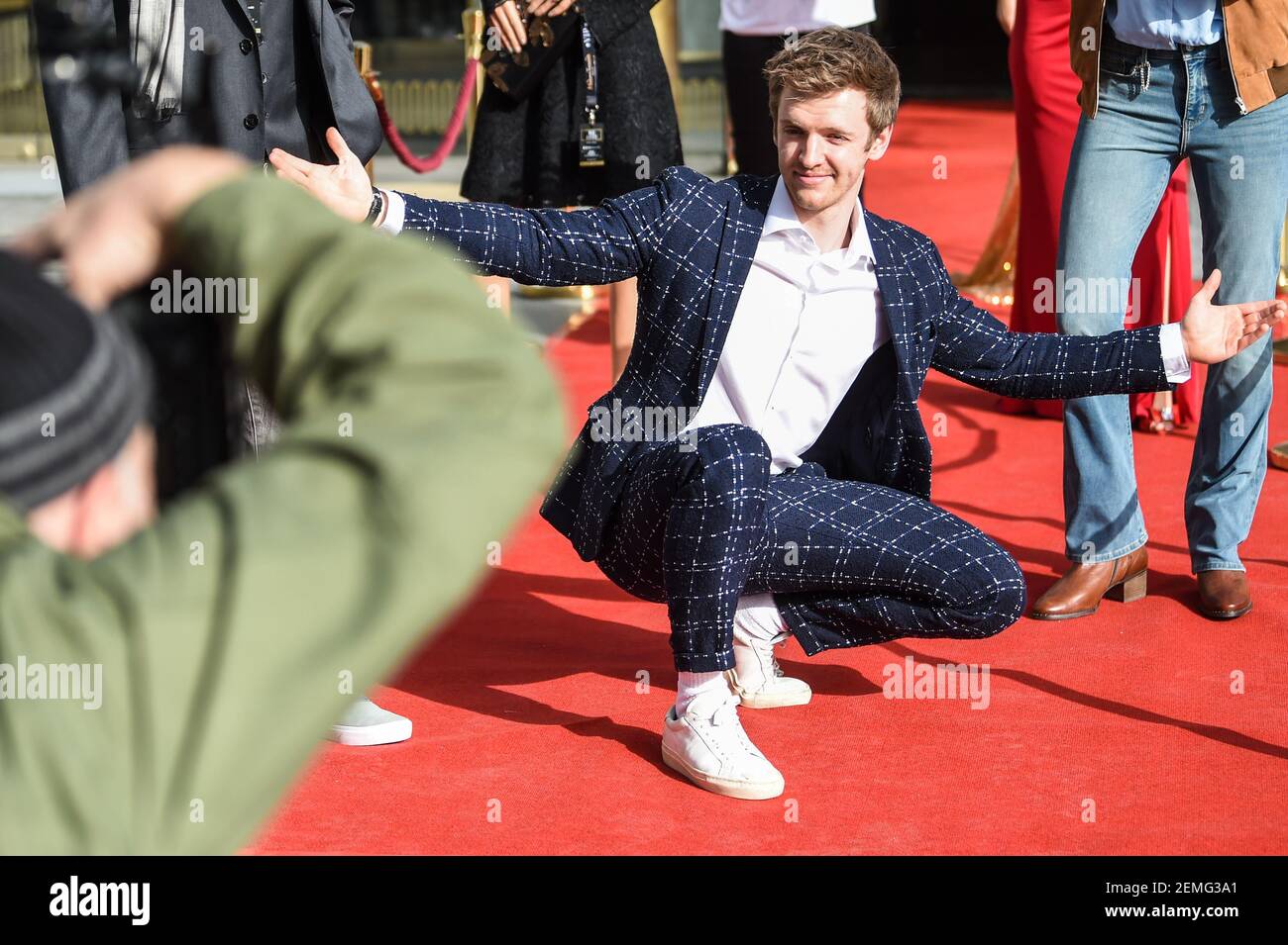 Berlin, Germany. 25th Feb, 2021. Timur Bartels, winner of the German ...