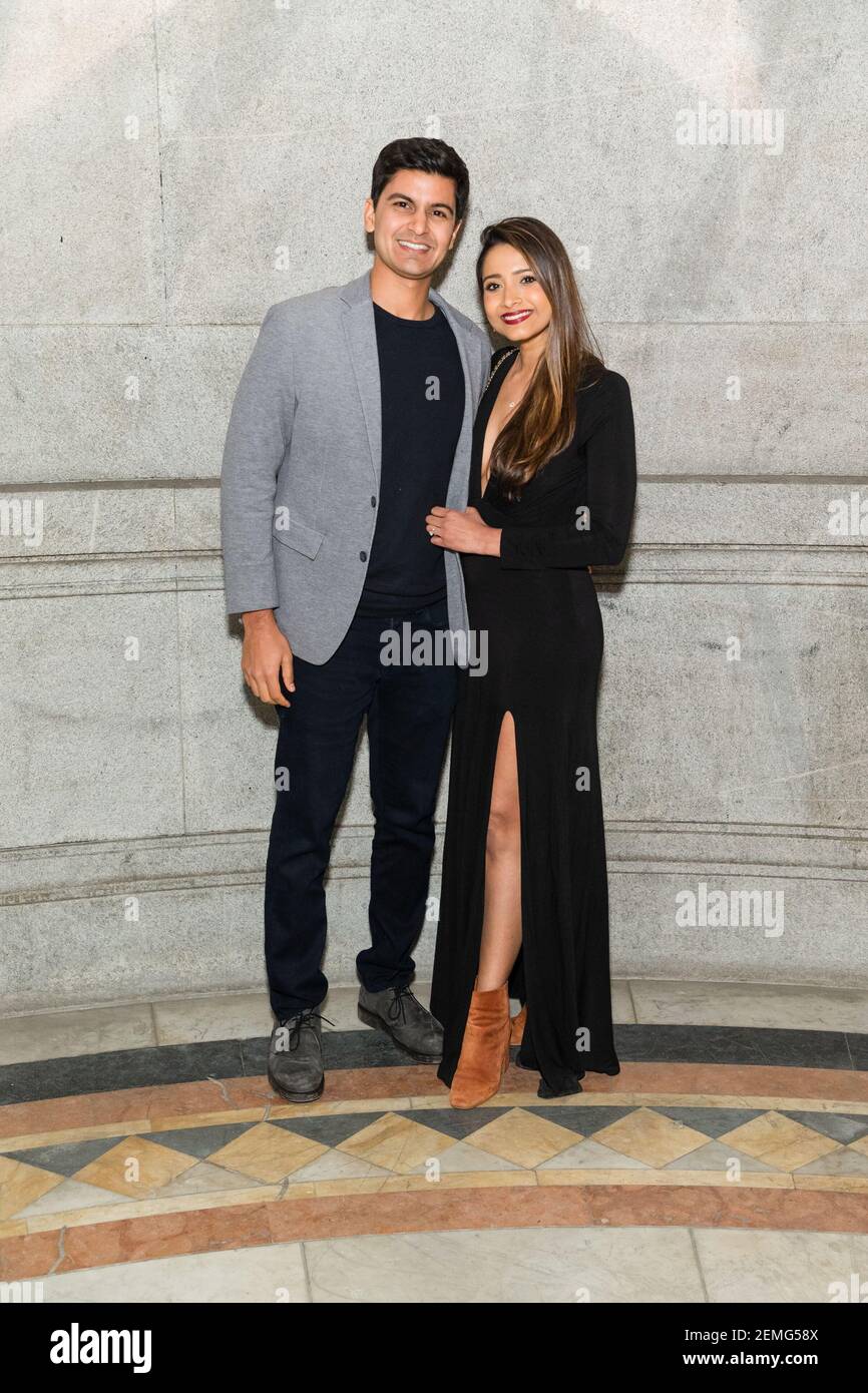 SAN FRANCISCO, CA - February 21 - Jay Shah and Shoba Narayan attend ...