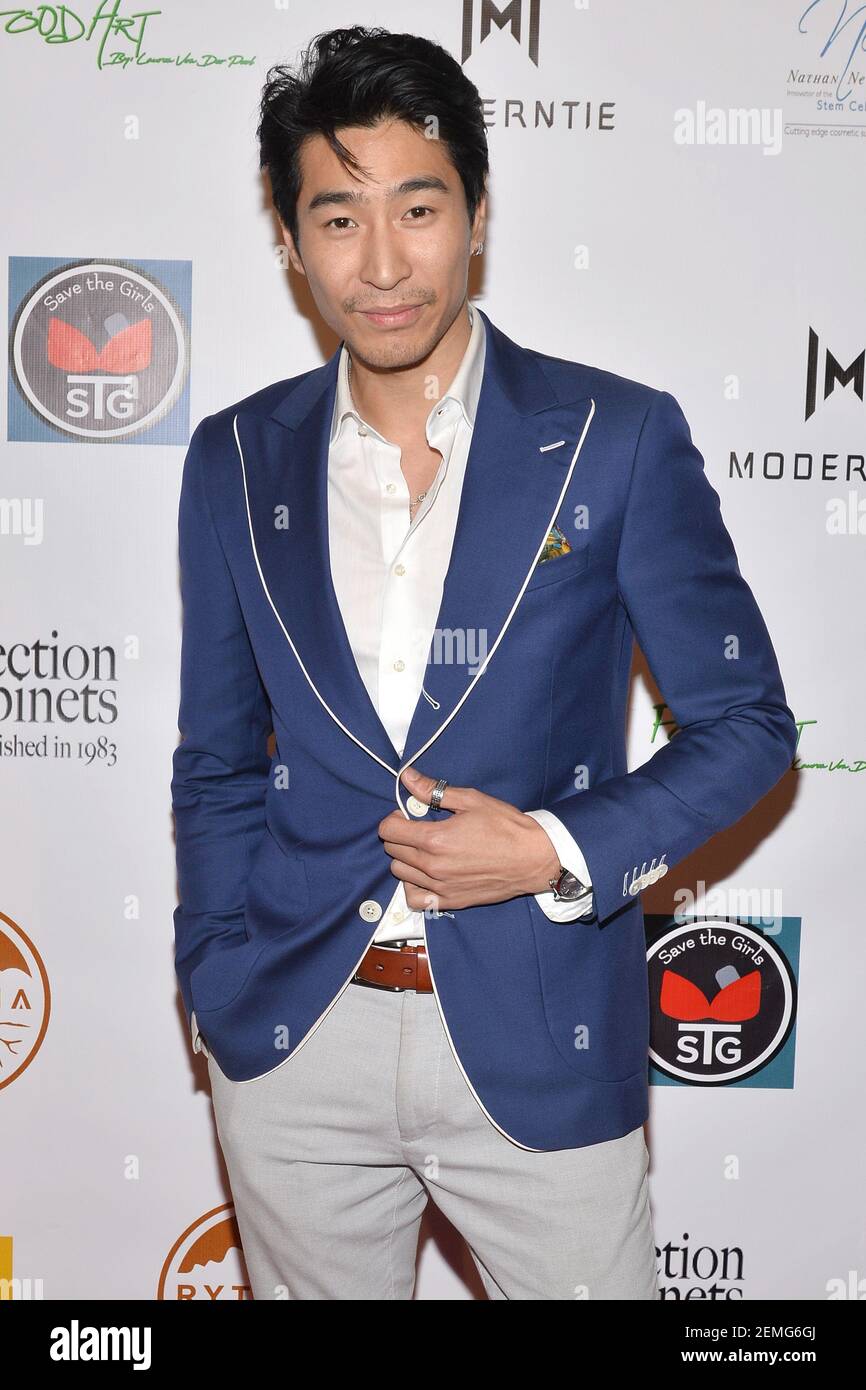 Chris Pang attends the Rafi's Gifting Lounge at the Waldorf Astoria ...