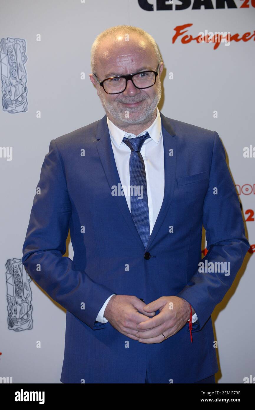 Olivier Barret poses in the Fouquet's restaurant after the 44th Cesar ...