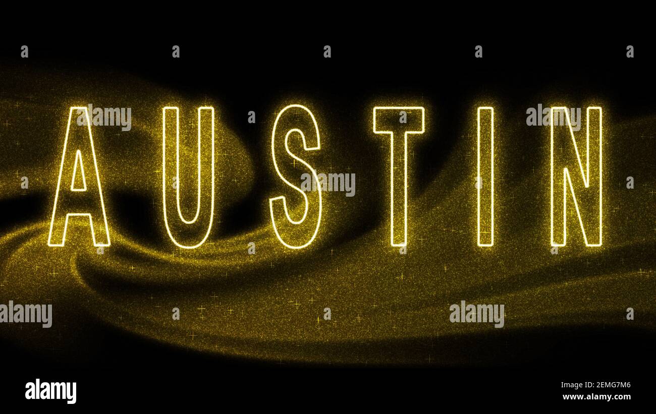 Austin text hi-res stock photography and images - Alamy