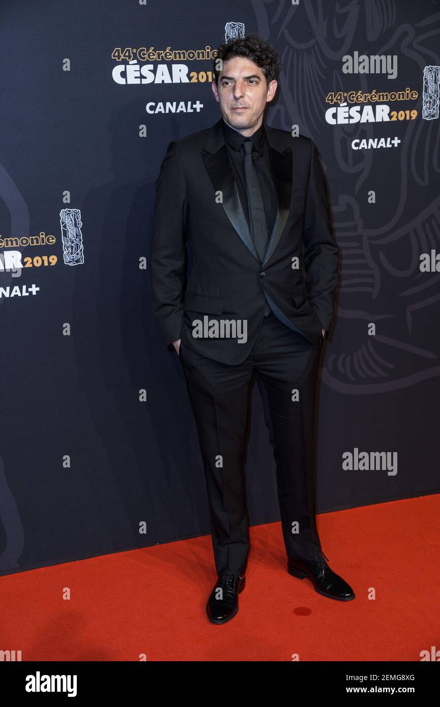 Damien Bonnard seen on the red carpet during the Cesar Film Awards 2019 ...