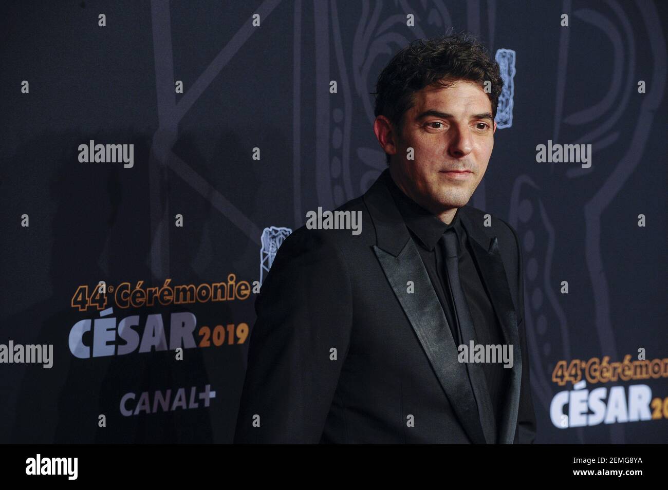 Damien Bonnard seen on the red carpet during the Cesar Film Awards 2019 ...