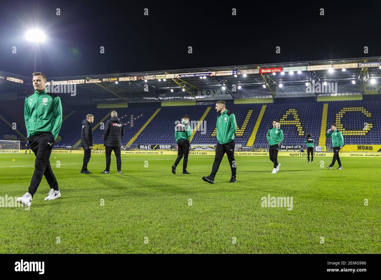 BREDA, Netherlands, 23-02-2019, football, NAC Rat Verleghstadium, Dutch ...