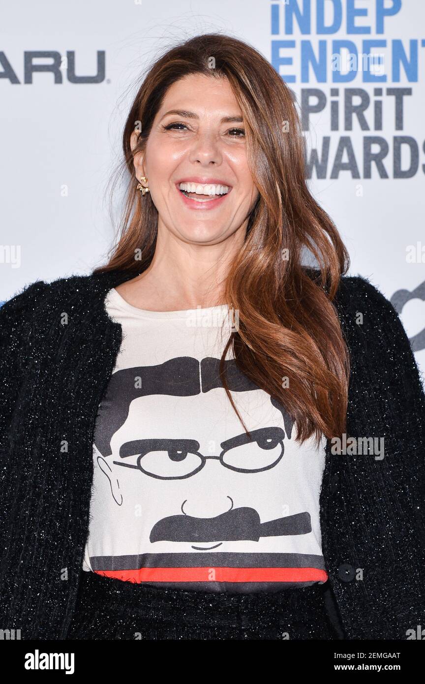 Marisa Tomei walking on the red carpet at the 34th Film Independent ...