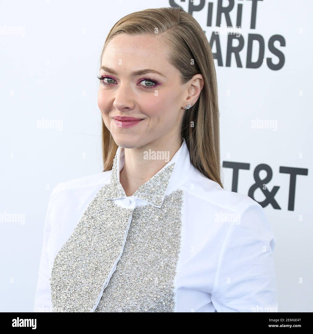 SANTA MONICA, LOS ANGELES, CA, USA - FEBRUARY 23: Actress Amanda ...