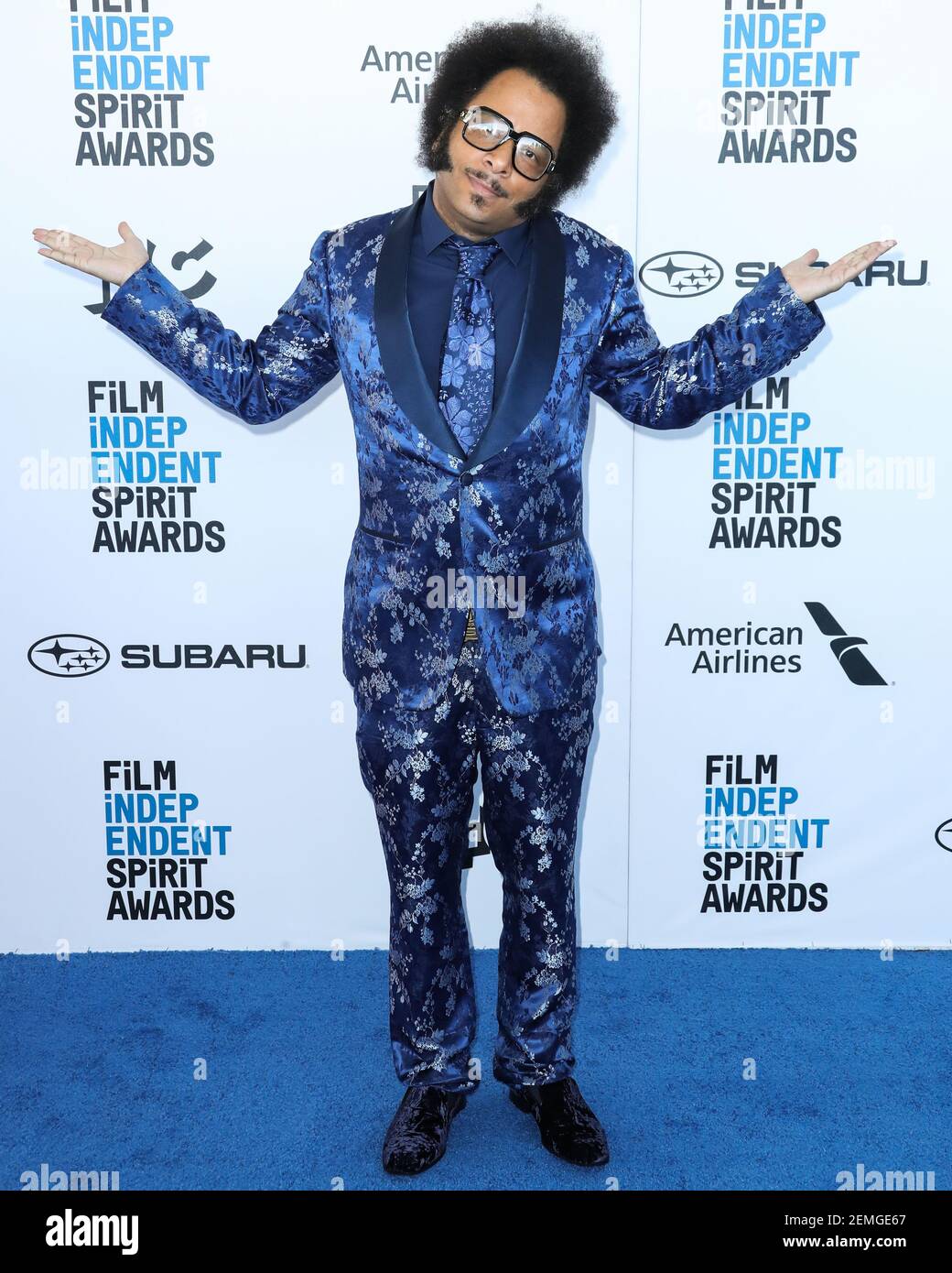 SANTA MONICA, LOS ANGELES, CA, USA - FEBRUARY 23: Rapper Boots Riley ...