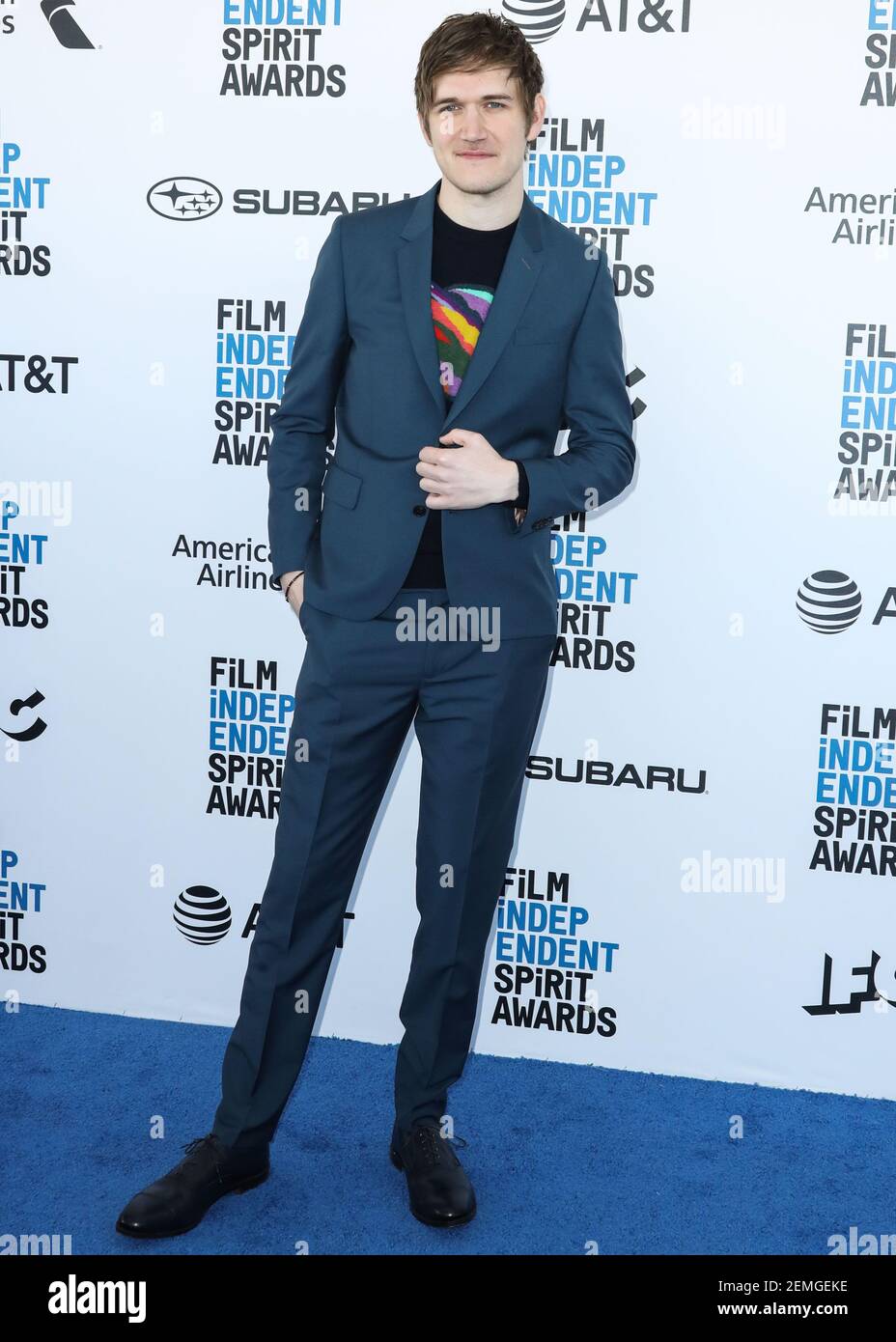 SANTA MONICA, LOS ANGELES, CA, USA - FEBRUARY 23: Actor Bo Burnham ...