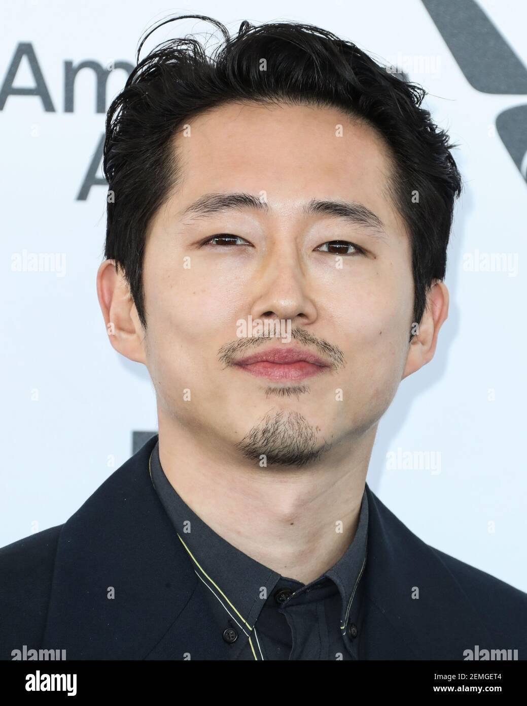 SANTA MONICA, LOS ANGELES, CA, USA - FEBRUARY 23: Actor Steven Yeun ...