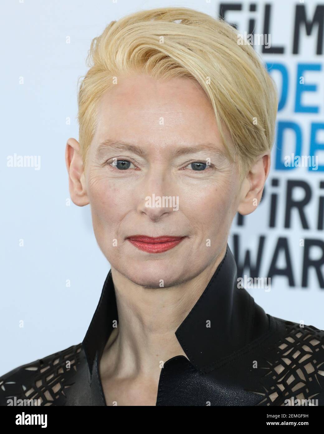 SANTA MONICA, LOS ANGELES, CA, USA - FEBRUARY 23: Actress Tilda Swinton ...