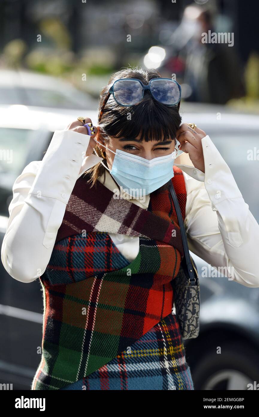 Maria Bernad at Paris Fashion Week 2020-2021 - Hermès - Paris - France ...