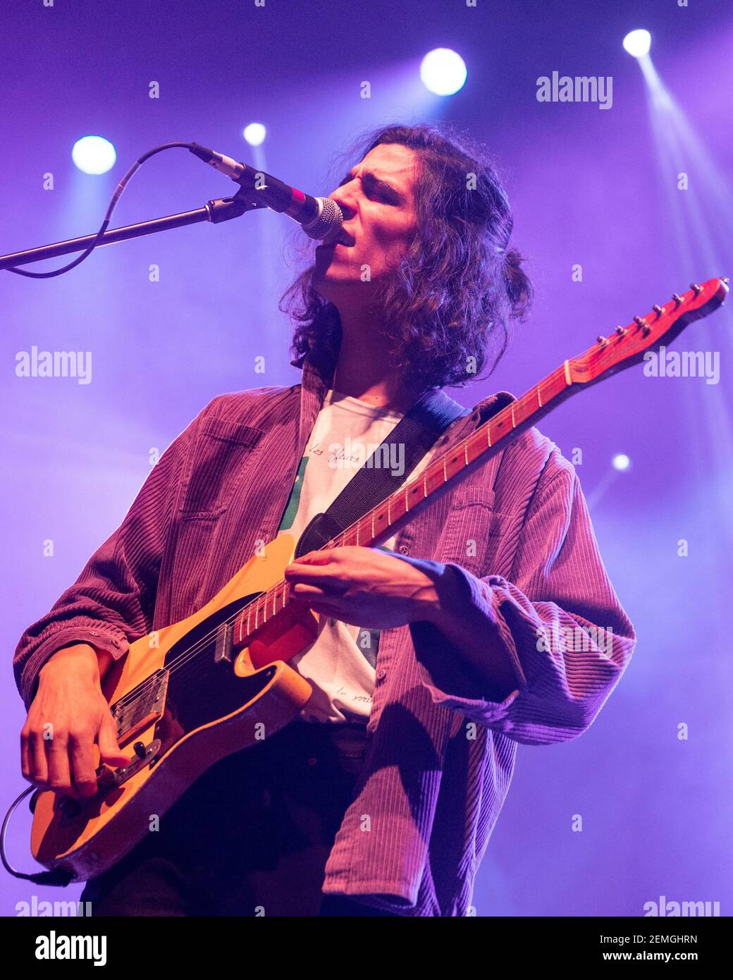 Charlie Glick of Sure Sure during the Mirror Master Tour at The Sylvee ...