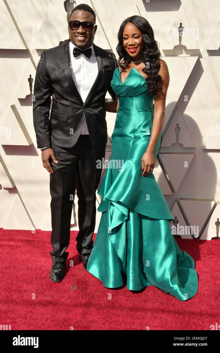 DJ Kiss walking on the red carpet at the 91st Academy Awards Oscars ...