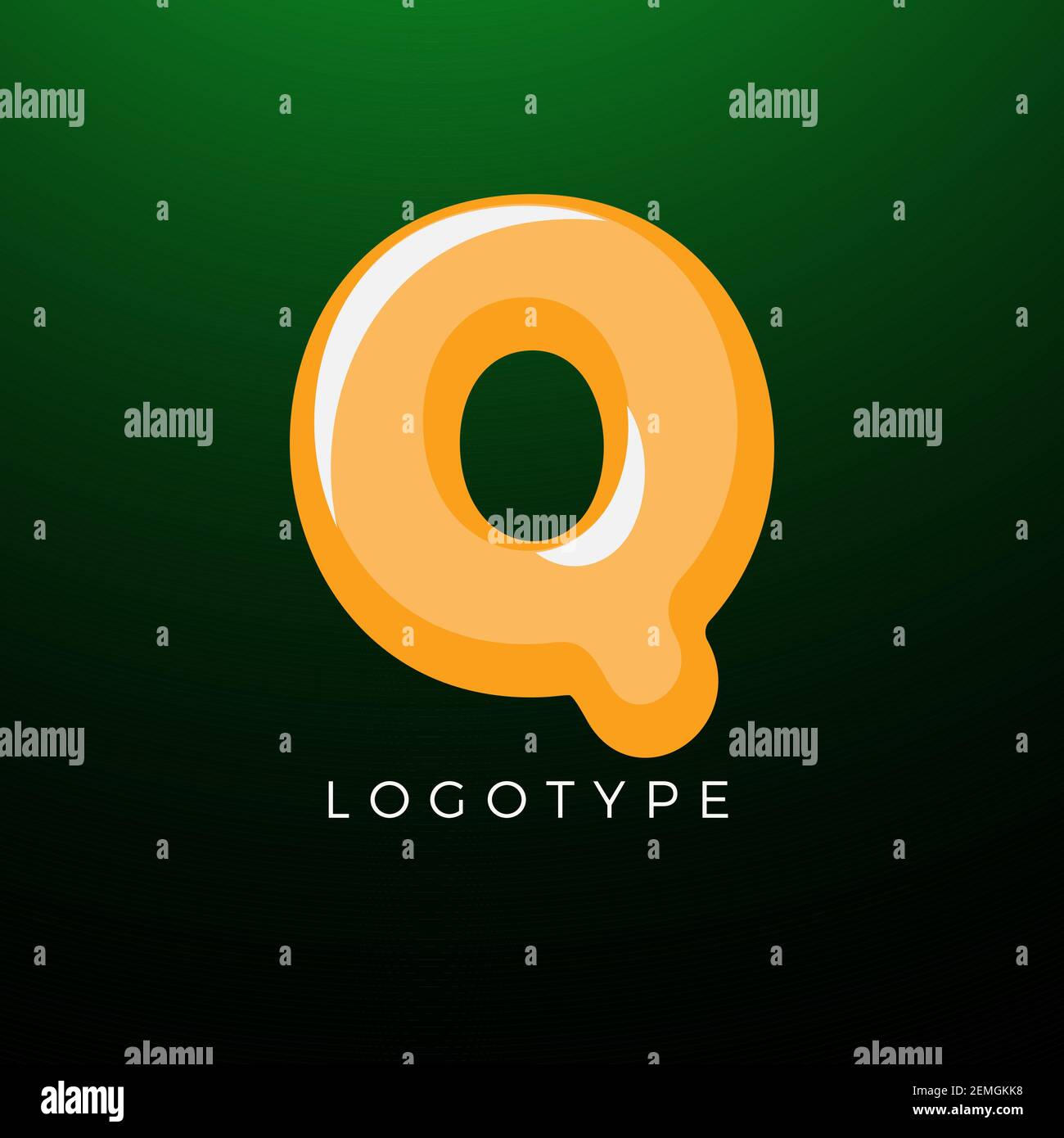 3D playful Letter Q, Kids and joy style symbol for school, preschool ...