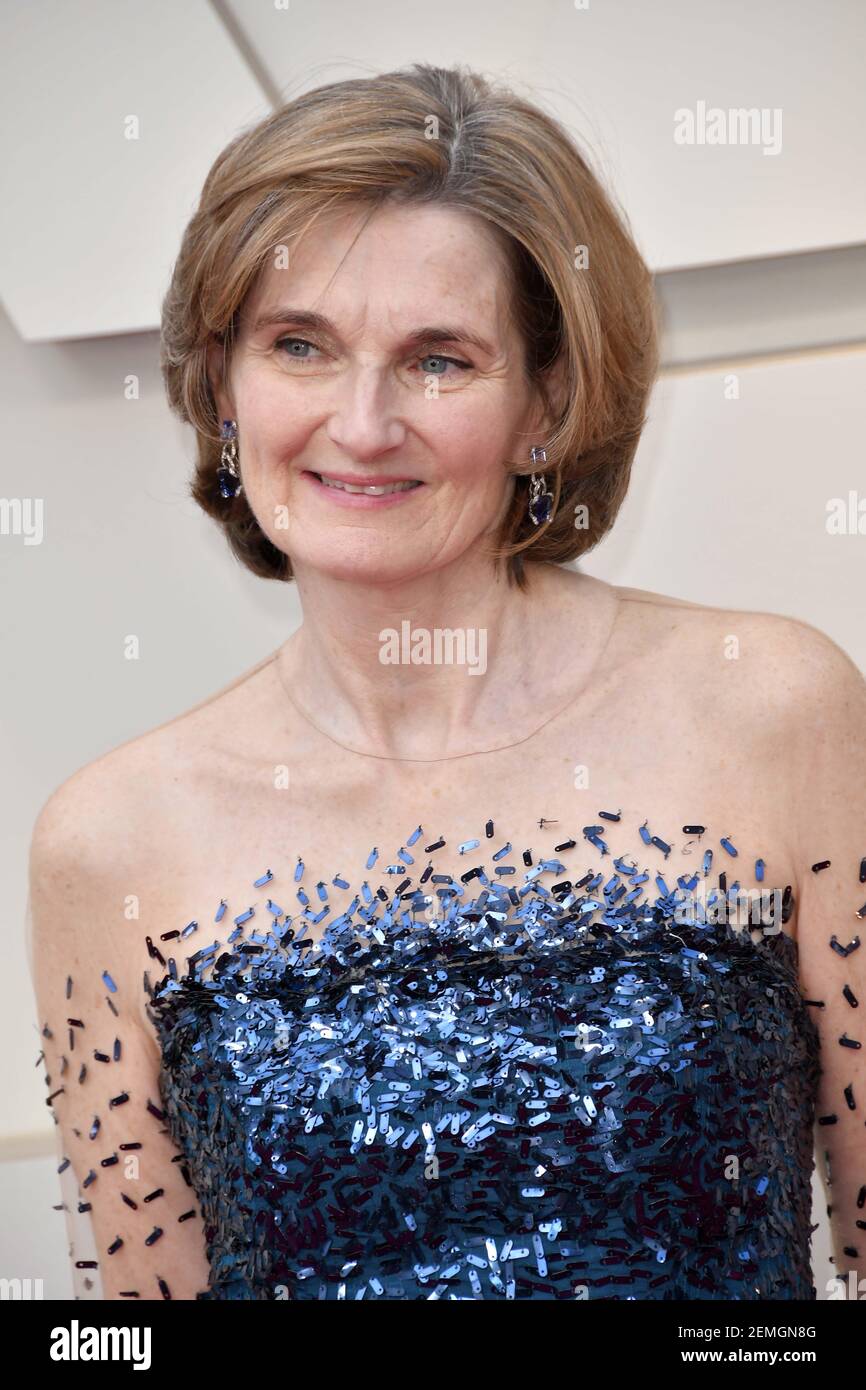 Deborah Davis walking on the red carpet at the 91st Academy Awards ...