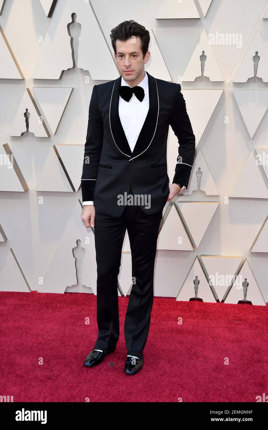 Mark Ronson walking on the red carpet at the 91st Academy Awards Oscars ...