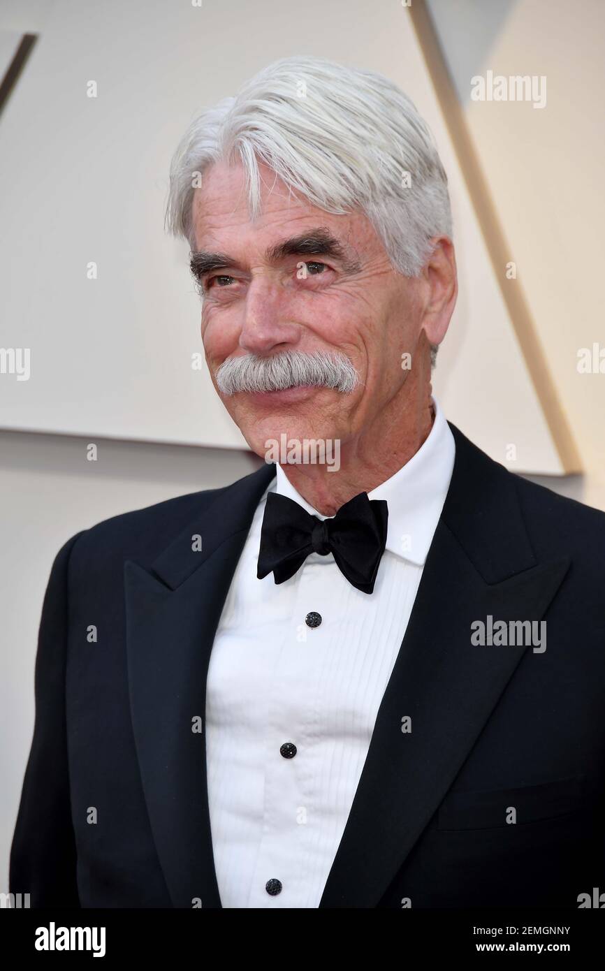 Sam Elliott walking on the red carpet at the 91st Academy Awards Oscars ...